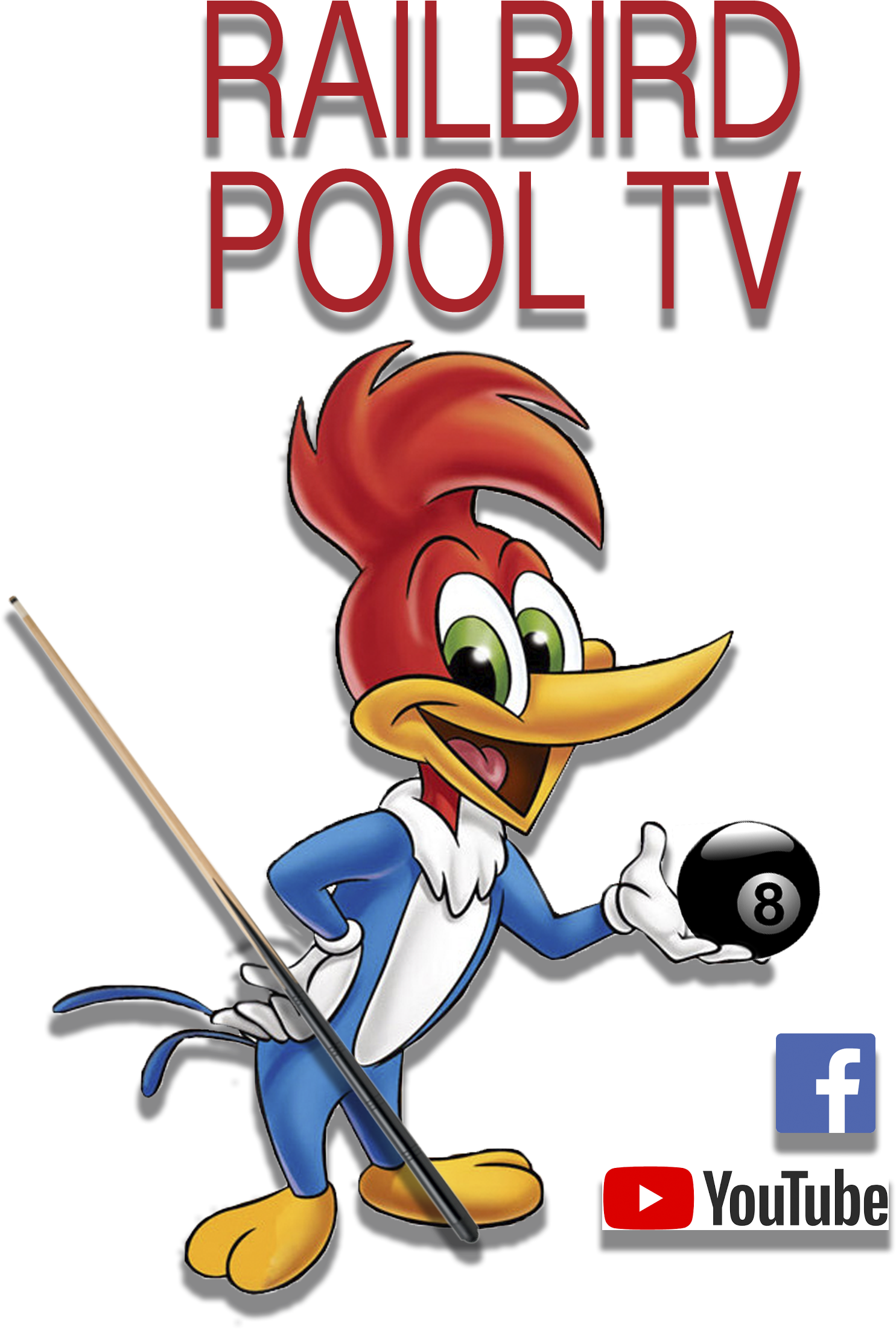 Download Railbird Pool Tv - Woody Woodpecker Pica Pau - ClipartKey