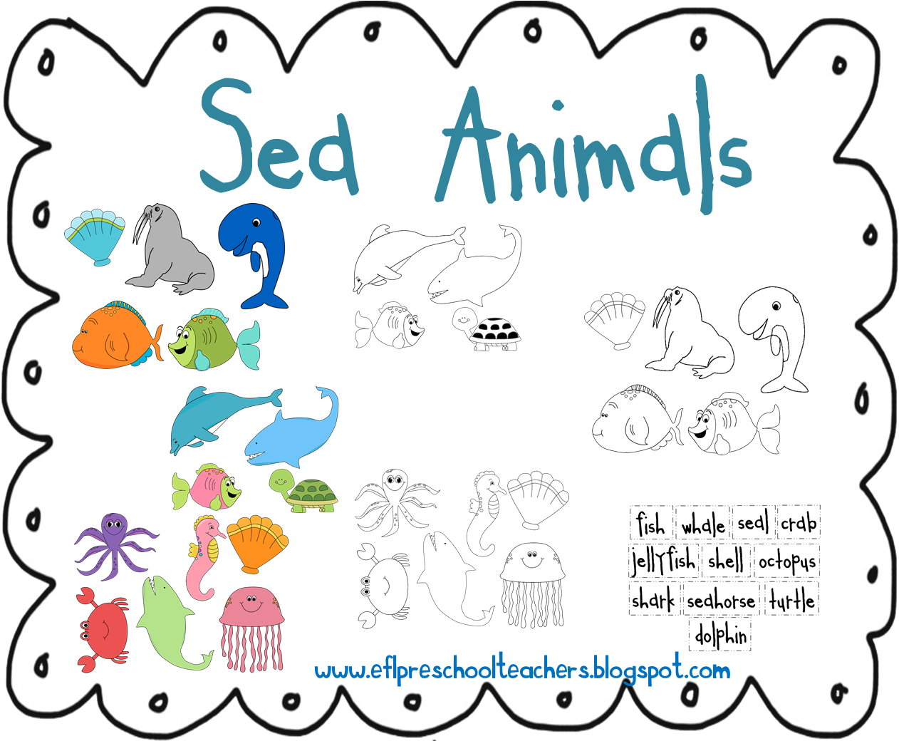 Download Favorite Sea Animal Graph - ClipartKey