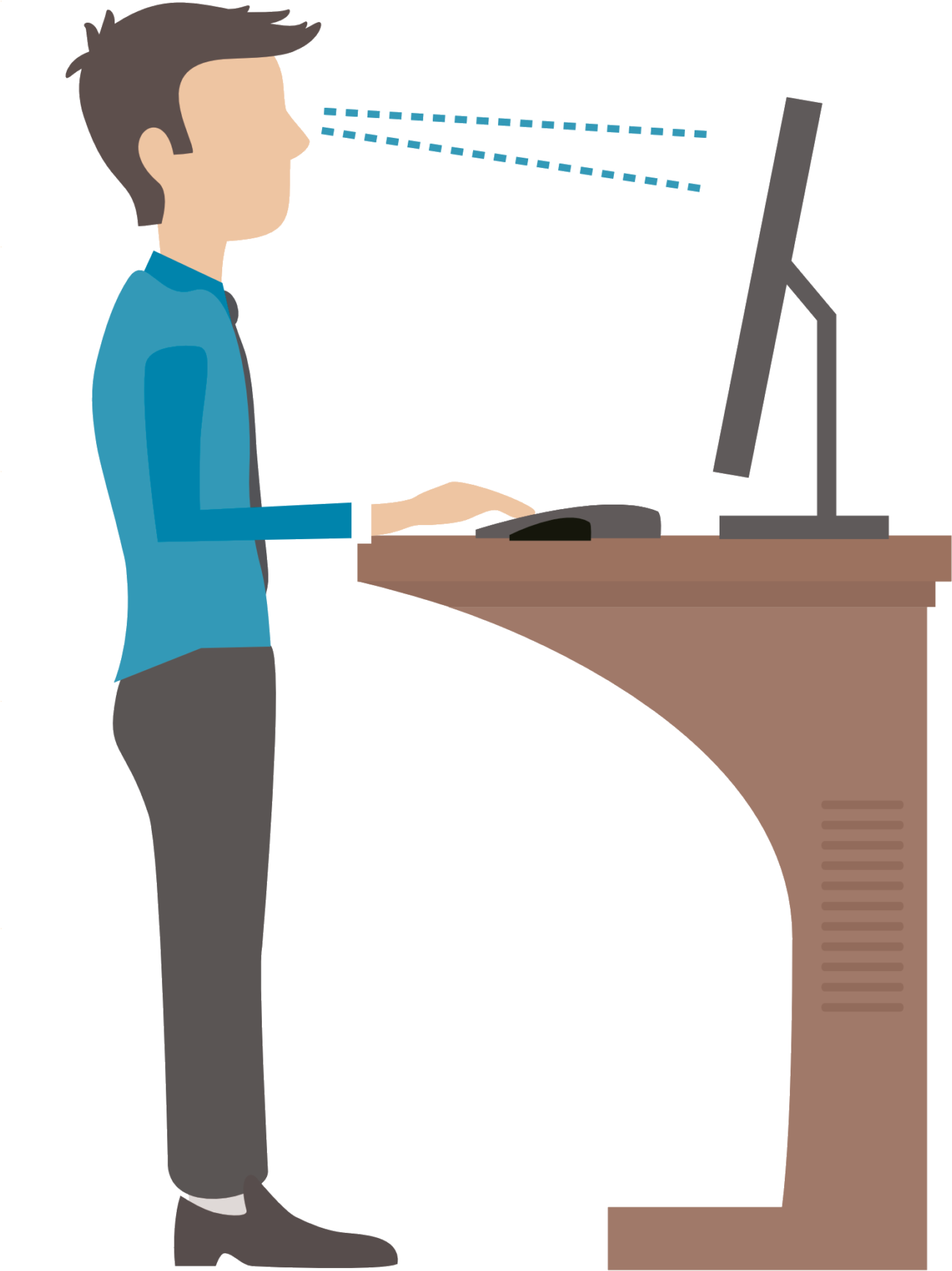 Download Ergonomics Clipart - ClipartKey