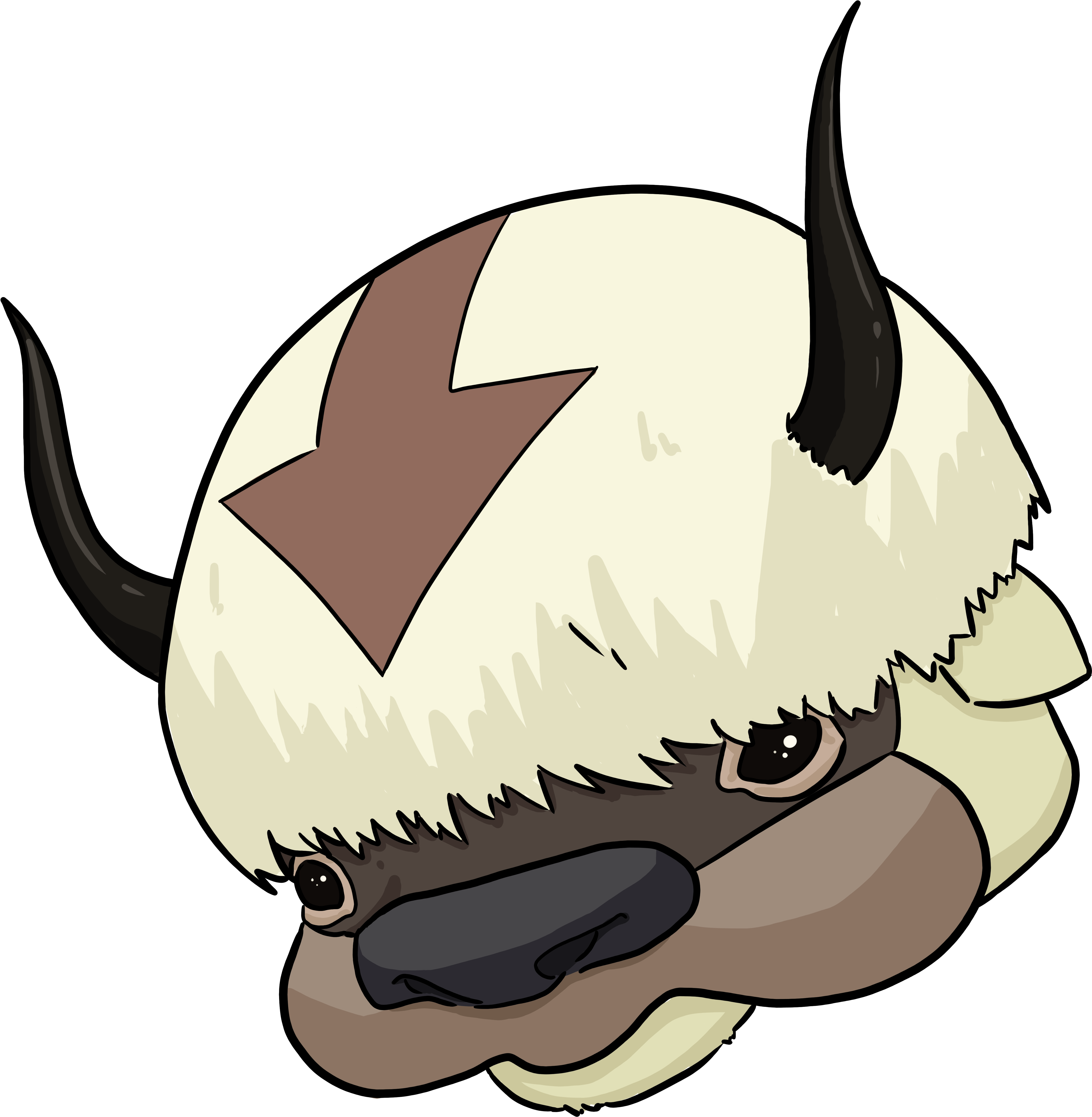 Download Appa Sticker - ClipartKey