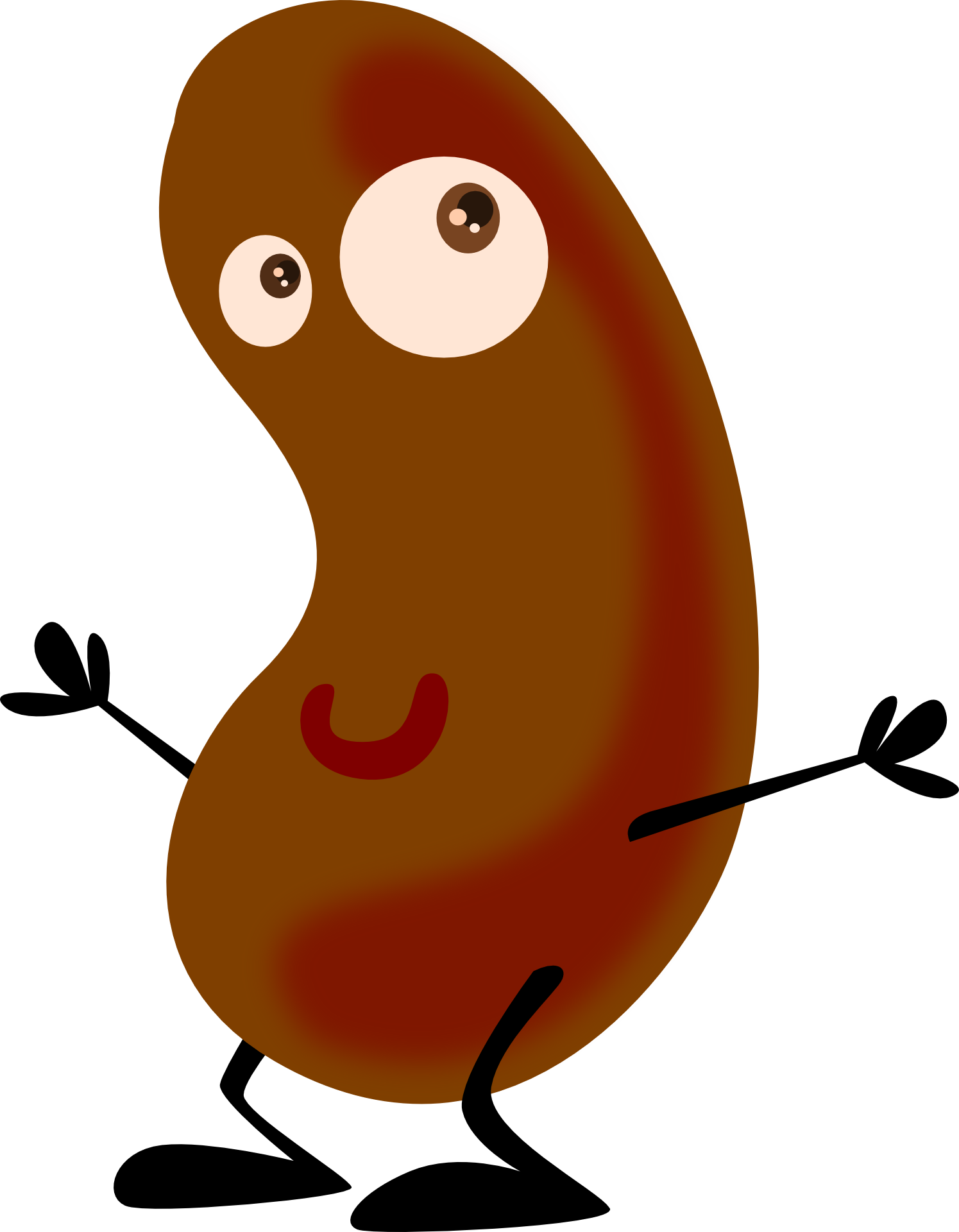 Download Lima Beans Cartoon Png - Cartoon Bean Clipart - ClipartKey