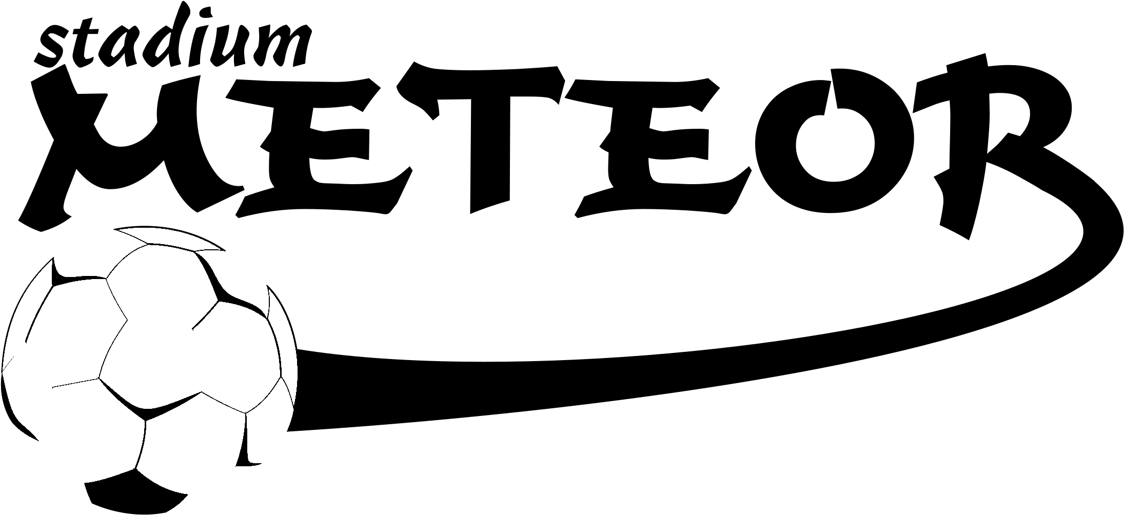 Download Meteor Logo Black And White - Meteor - ClipartKey