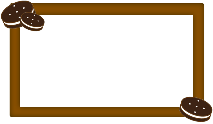 Download Cookie Clip Art Images - Oreo Border - ClipartKey