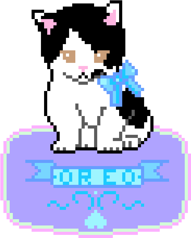 Download Pixel Art Cat Png - ClipartKey