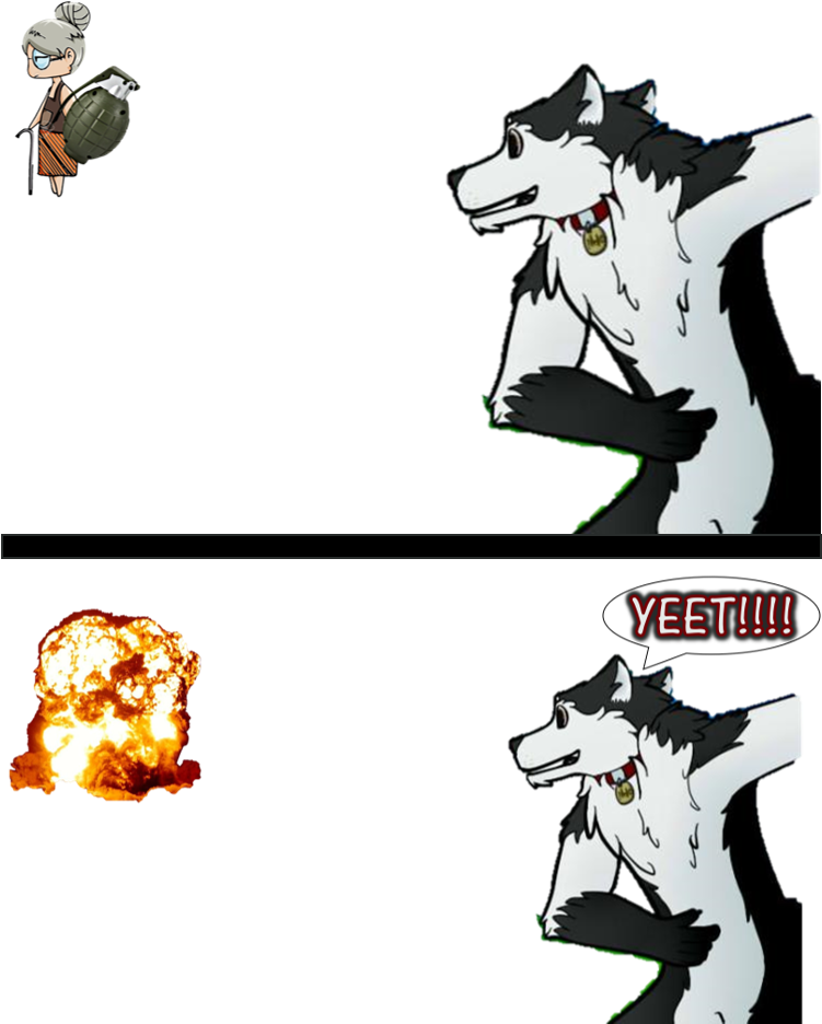 Download Good Bye Old Lady - Explosion - ClipartKey