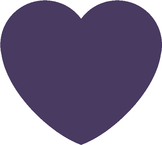 Download Dpurple Heart Discord Emoji - Navy Blue Love Heart - ClipartKey