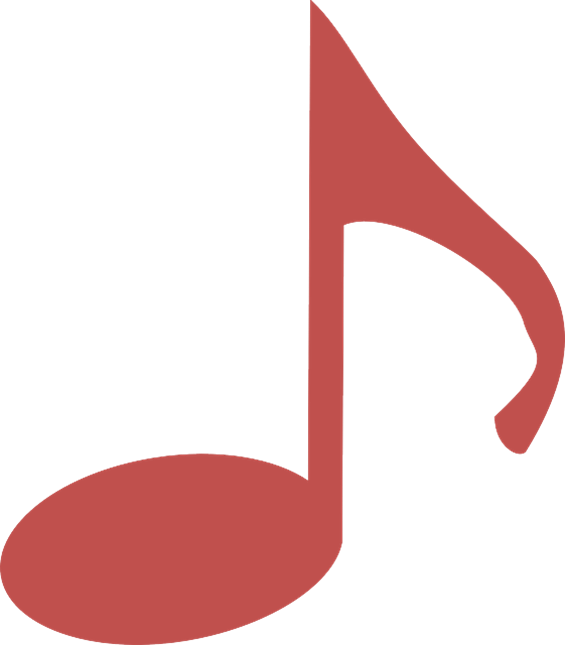 Download Red Music Note - Musical Note Symbol Png - ClipartKey