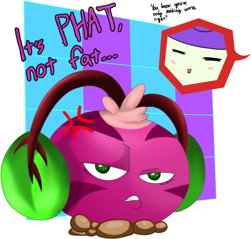 Download Transparent Beet Clipart - Pvz Phat Beet Plush - ClipartKey