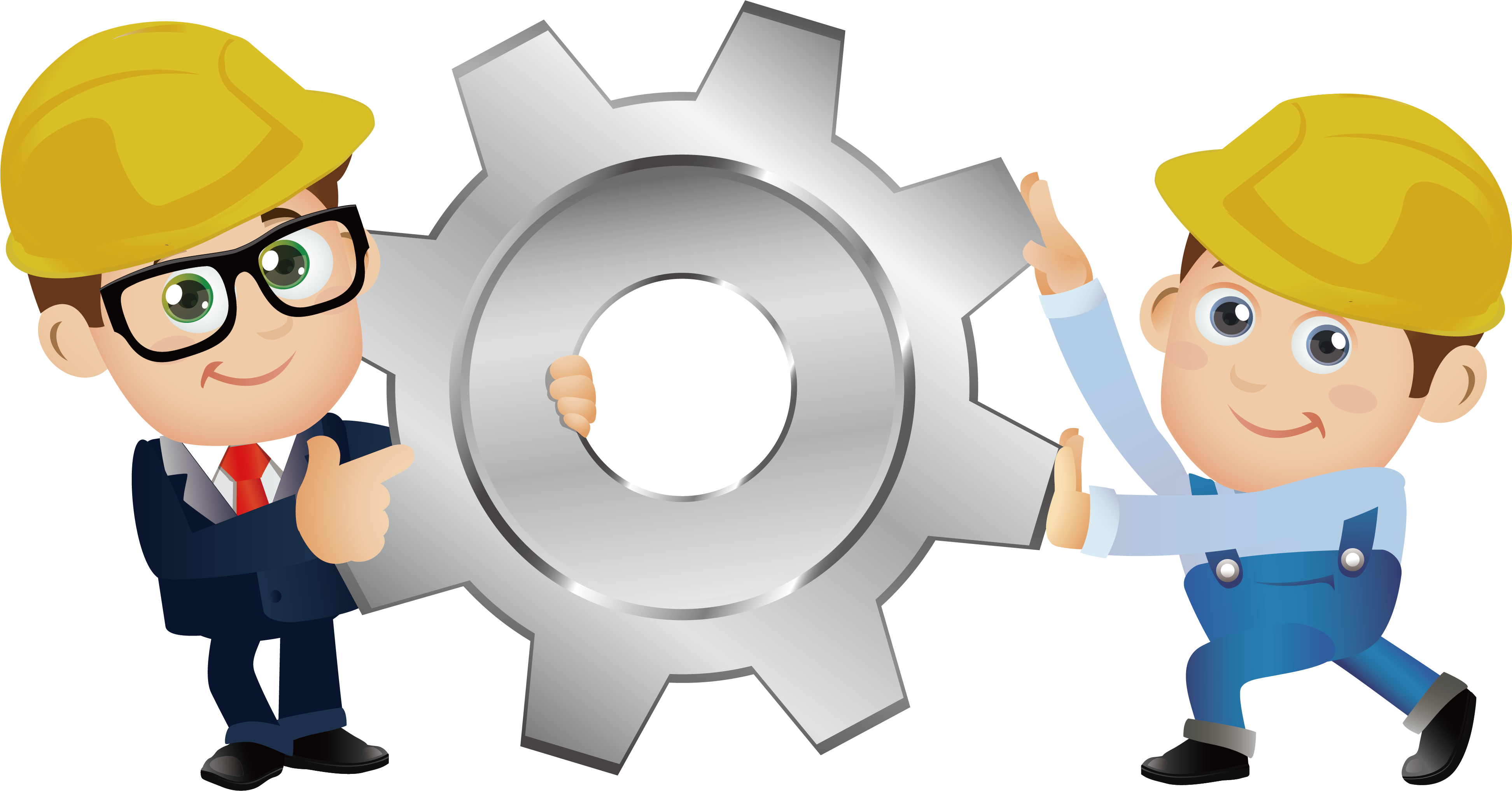 Download Engineer Clipart Clipart Vector - Cartoon Engineer Png ...