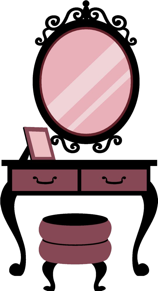 Download Vanity Cartoon Illustration Mirror Free Transparent - Mirror ...
