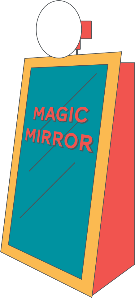 Download Magic Mirror Photobooth Icon - ClipartKey