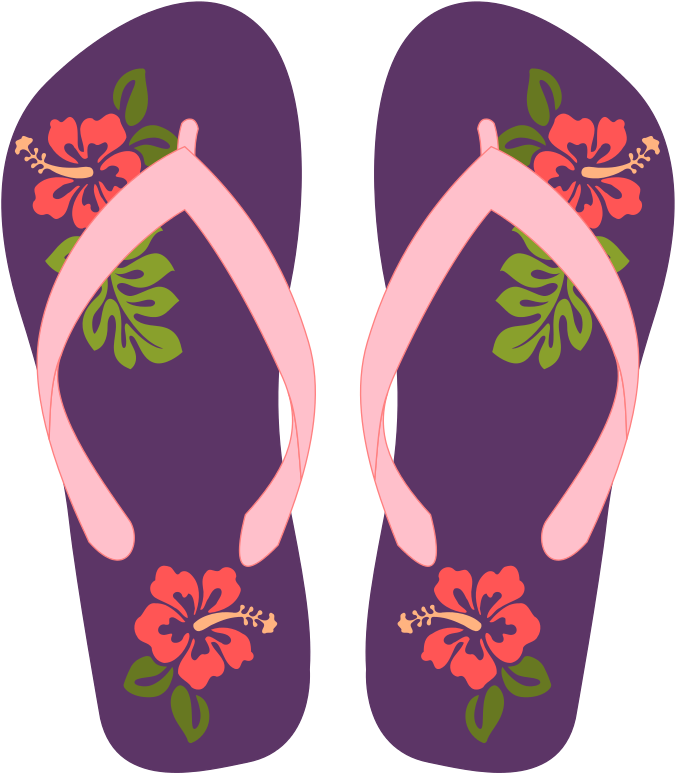 Download Transparent Chancla Png - Transparent Background Flip Flop ...
