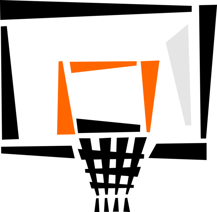 Download Vector Illustration Of Sport Of Basketball Hoop Net ...