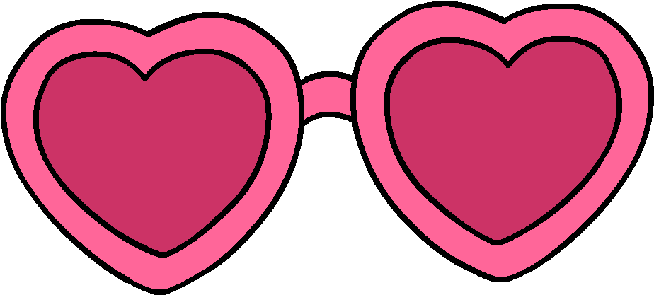 Download Sunglasses Love Sticker By Csak For Ios - Pink Heart ... Download Sunglasses Love Sticker By Csak For Ios - Pink Heart ...