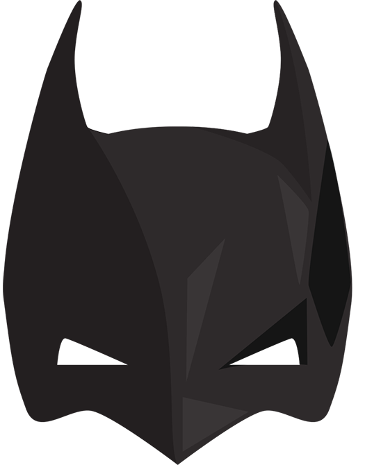 Download Batman Mask Clip Art - Batman Face Mask Png - ClipartKey