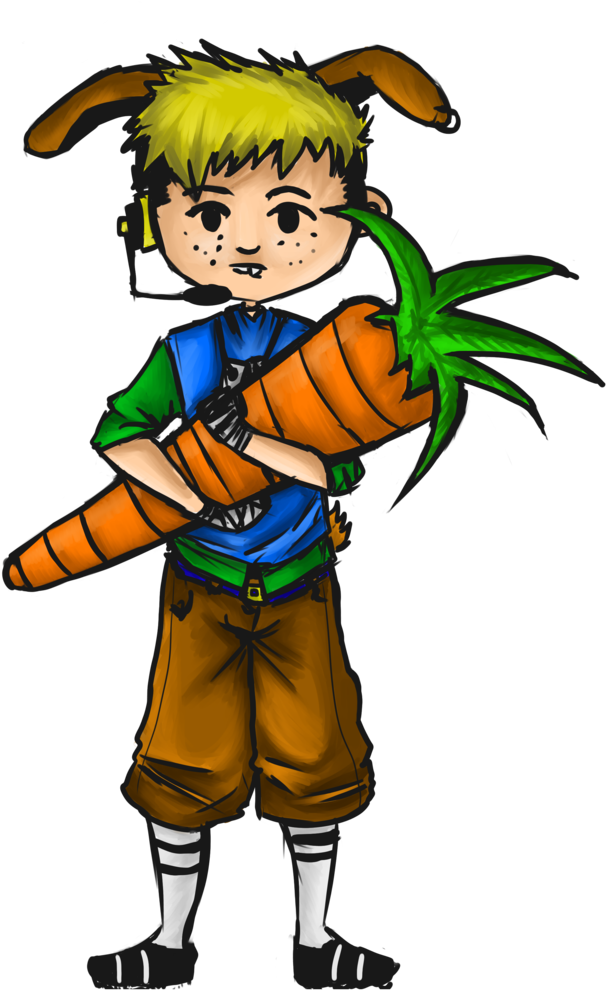 Download Bunny Scout By The Patriot Eagle - Cartoon - ClipartKey