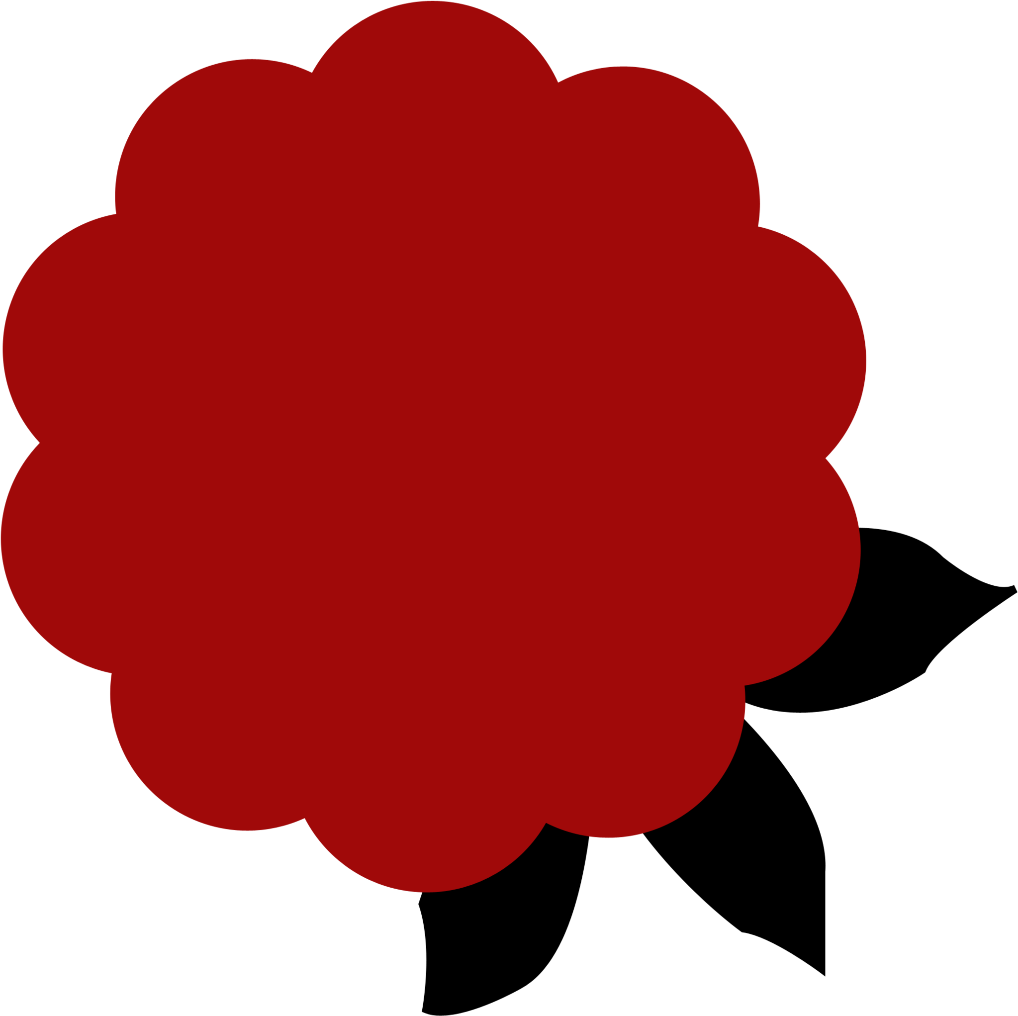 Download Transparent Scallop Circle Png - Red Banner Png Scalloped ...