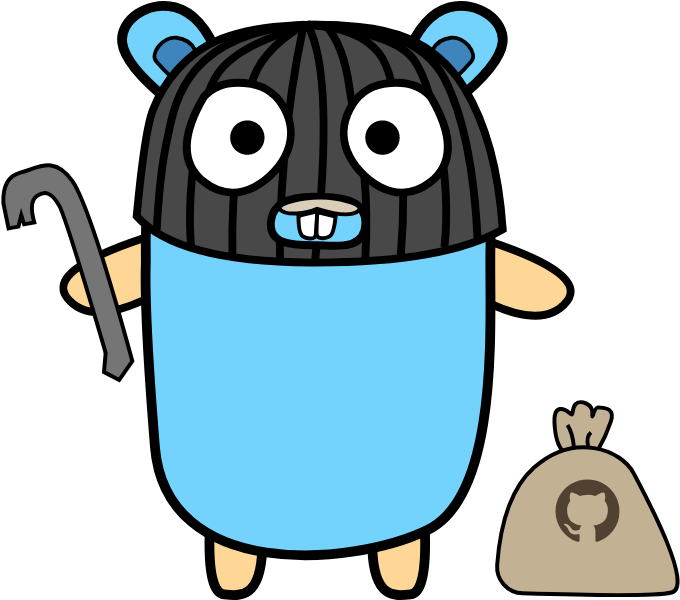 Download Say Hello To Gitrob Gopher - Go Lang - ClipartKey