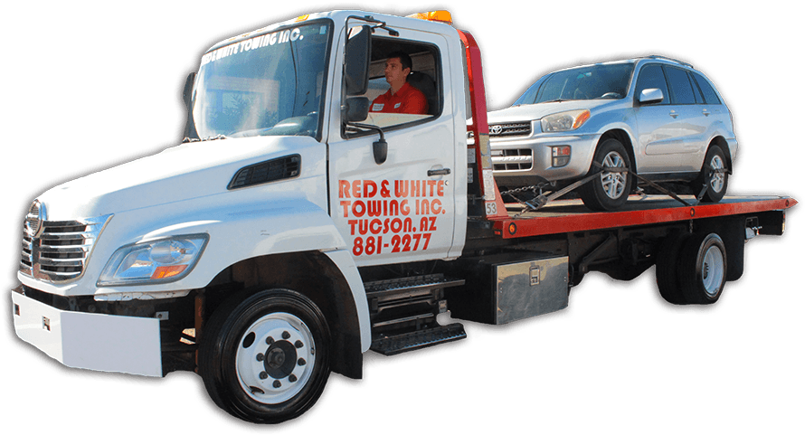 Download Transparent Towing Png - White Tow Truck - ClipartKey
