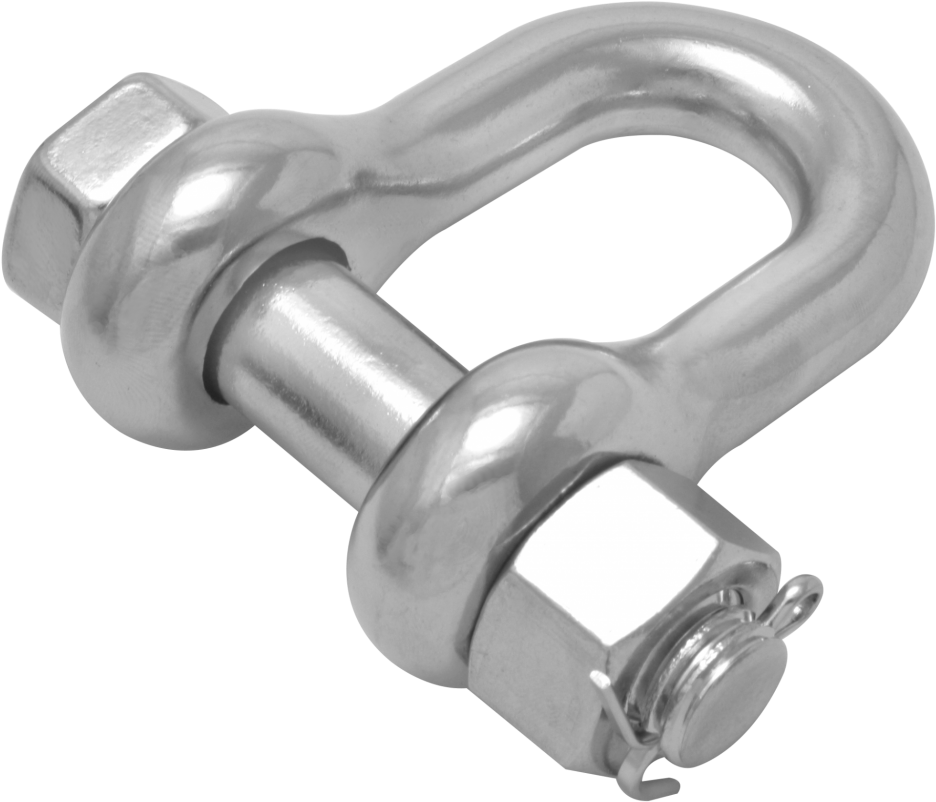 Download Transparent Shackles Png - Nut With Split Pin - ClipartKey