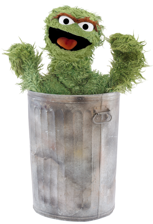 Download Oscar The Grouch Angry Clipart - Oscar The Grouch Png - ClipartKey