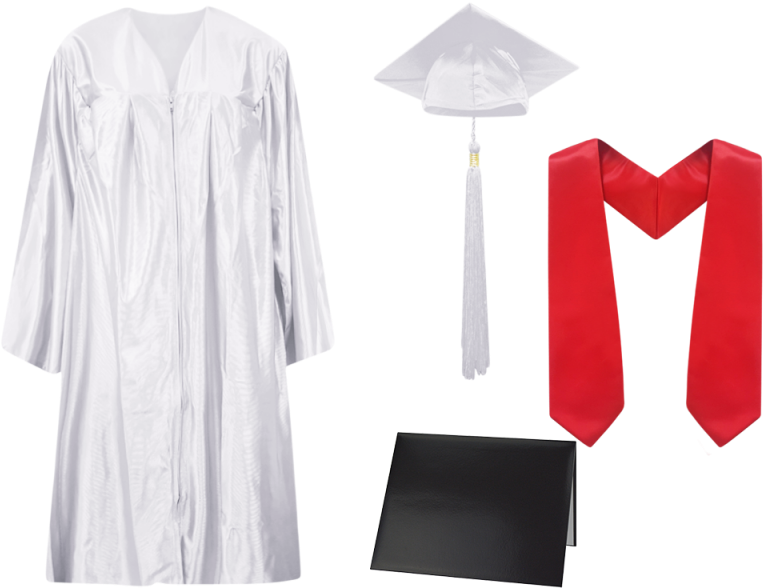 Download Bata De Graduacion Png - ClipartKey