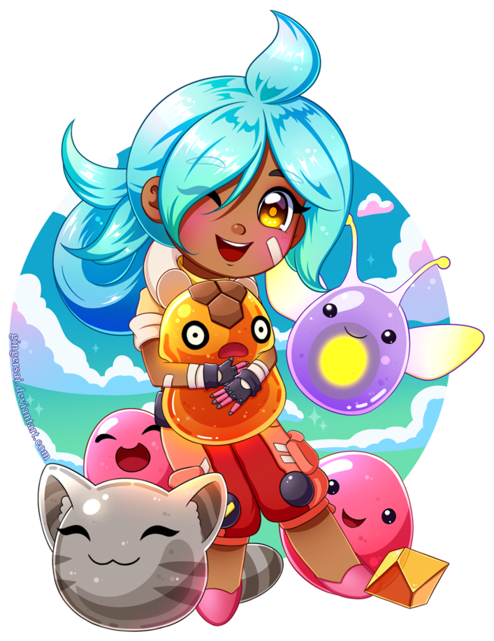 Download Slime Rancher Fanart Clipart Free - Beatrix Slime Rancher ...