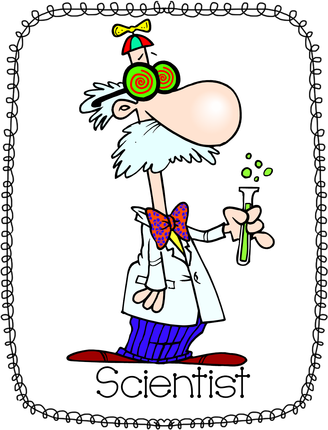 Download Clip Art Scientist Knowledge Drawing Occupation - Scientific ...