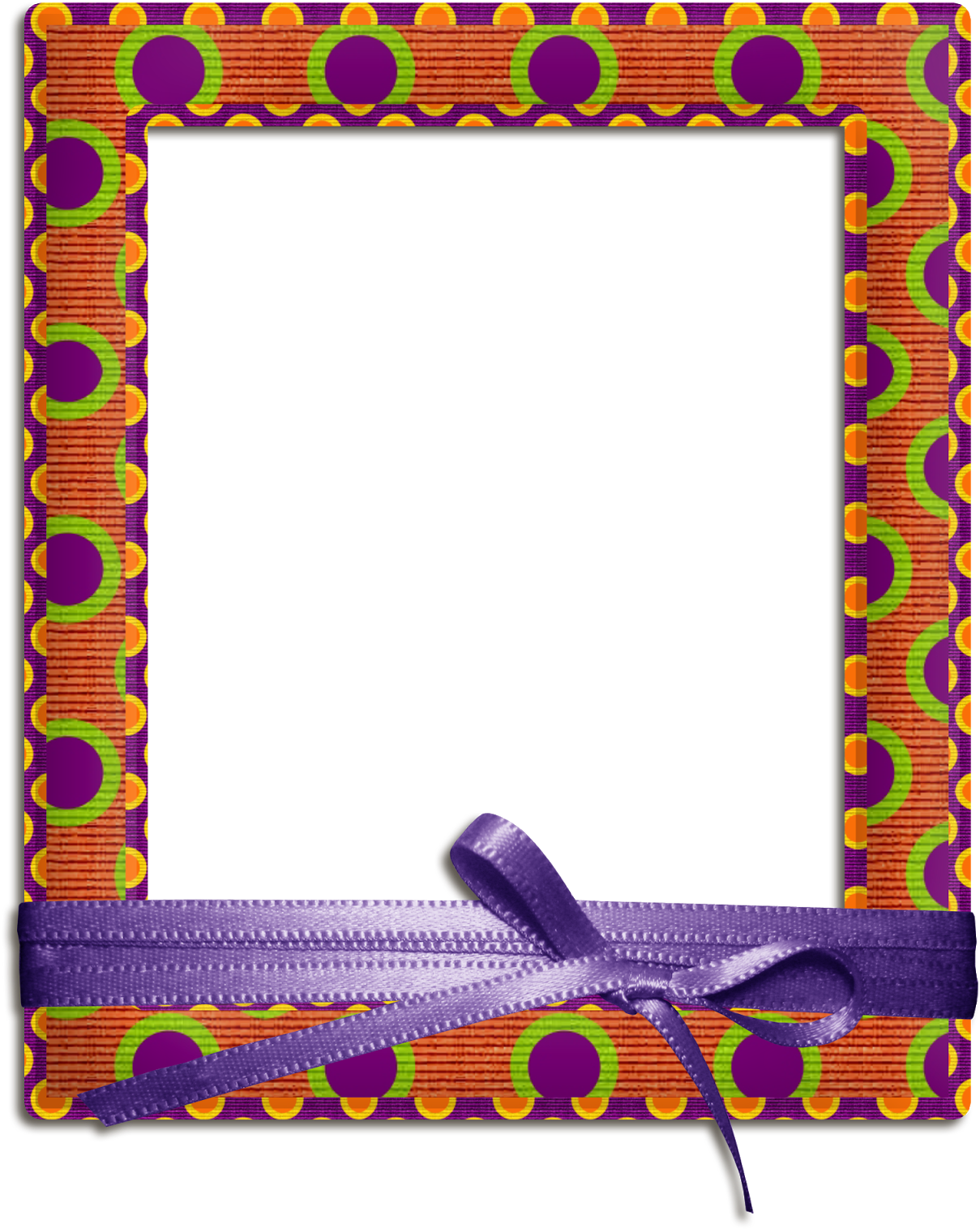 Download Funny Polka Dots - Picture Frame - ClipartKey