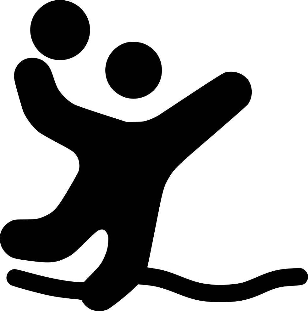 Download Beach Volleyball - Volleyball Dive Icon Png - ClipartKey