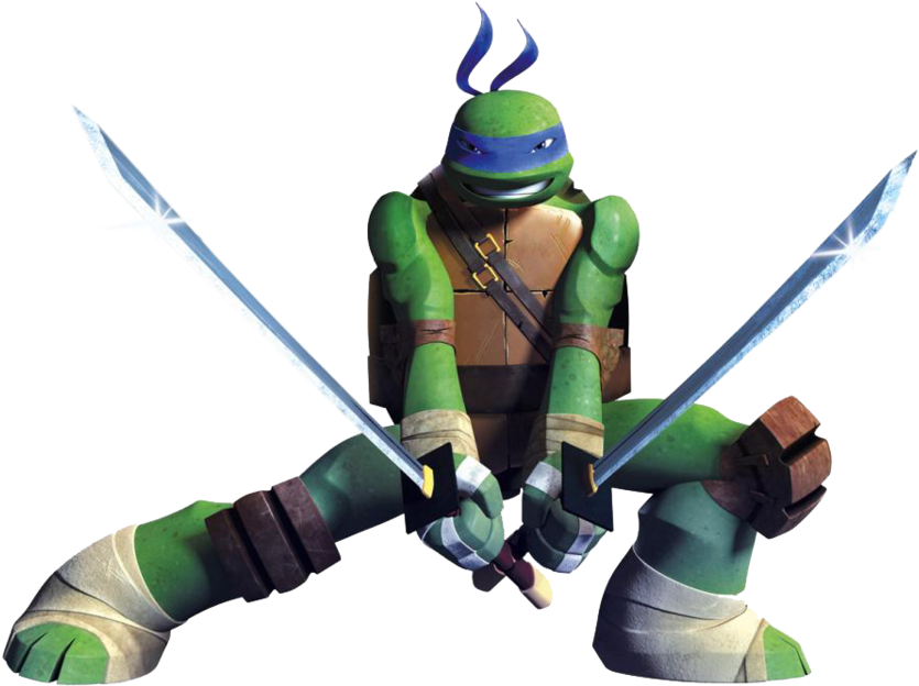 Download Transparent Ninja Turtles Clipart - Ninja Turtles Leonardo ...