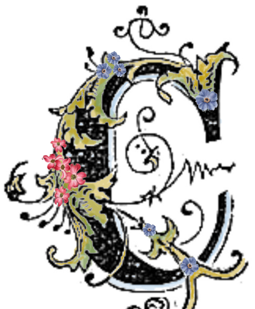 Download Free Download Fancy Letter C Png Clipart Decorative - Fancy C ...