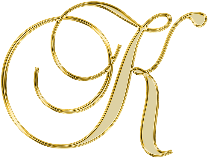 Download Fancy Letter M Clipart - Gold Alphabet Letters Png - ClipartKey