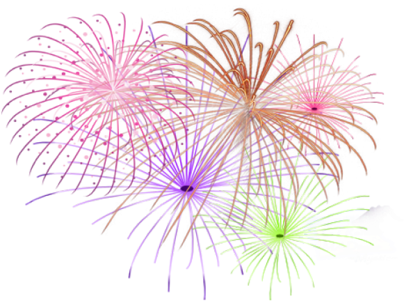 Download Pink Fireworks Cliparts - ClipartKey