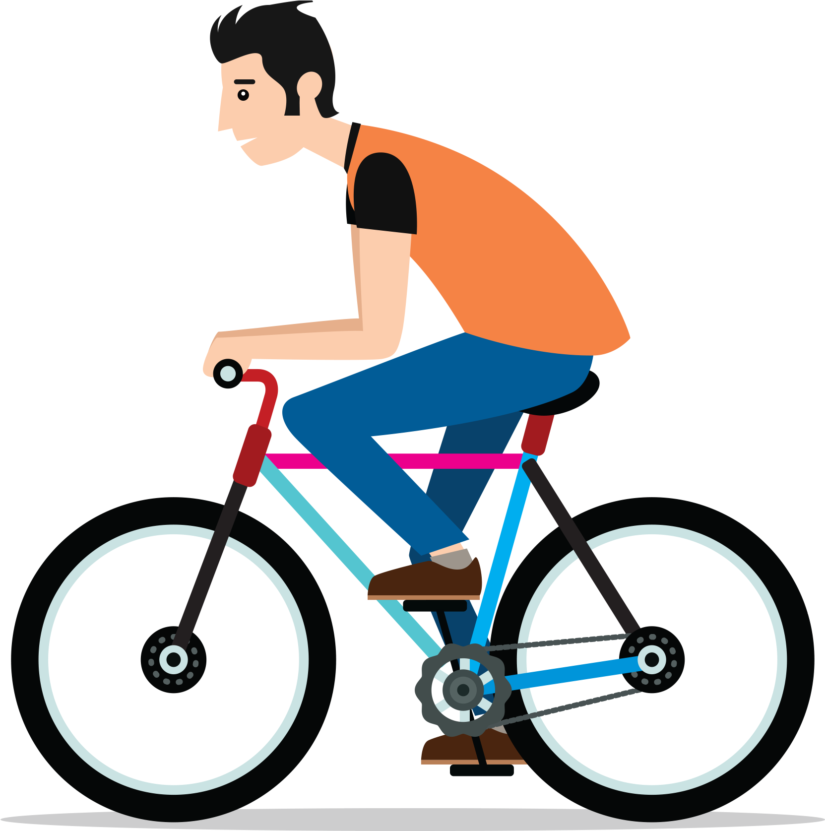 Download Ride A Bike Png - ClipartKey