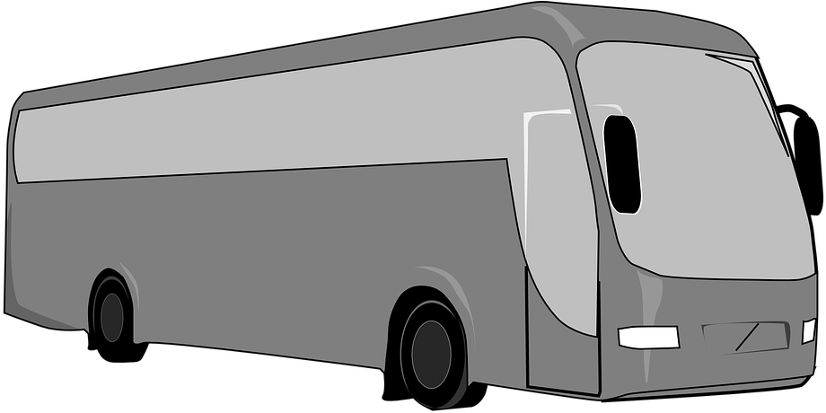 Download Coach Drawing Bus - Clip Art Charter Bus - ClipartKey