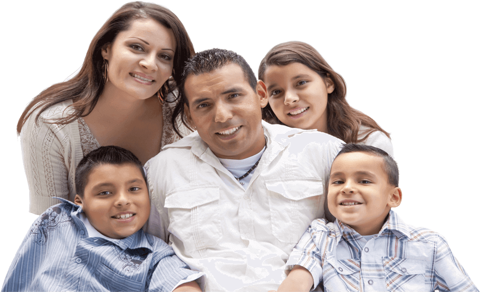 Download Family Clipart Hispanic Latino - Hispanic And White Families ...