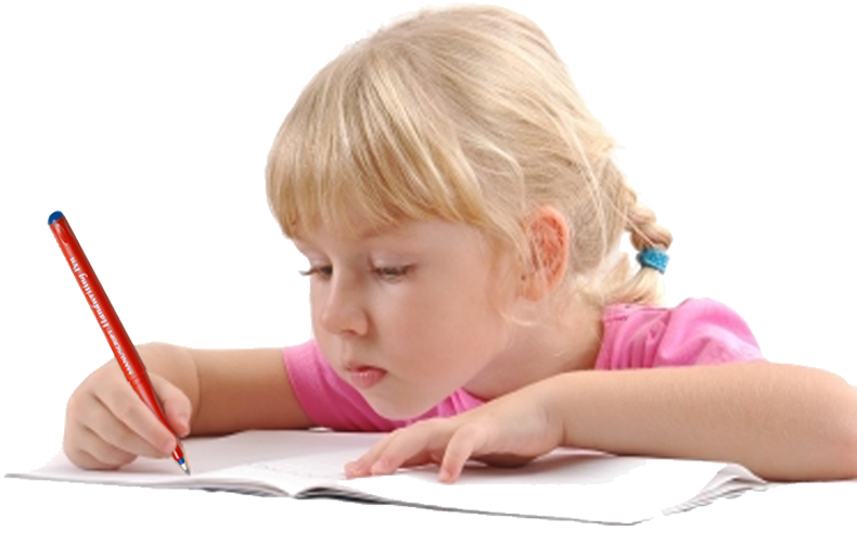 Download Writing Child Png - ClipartKey