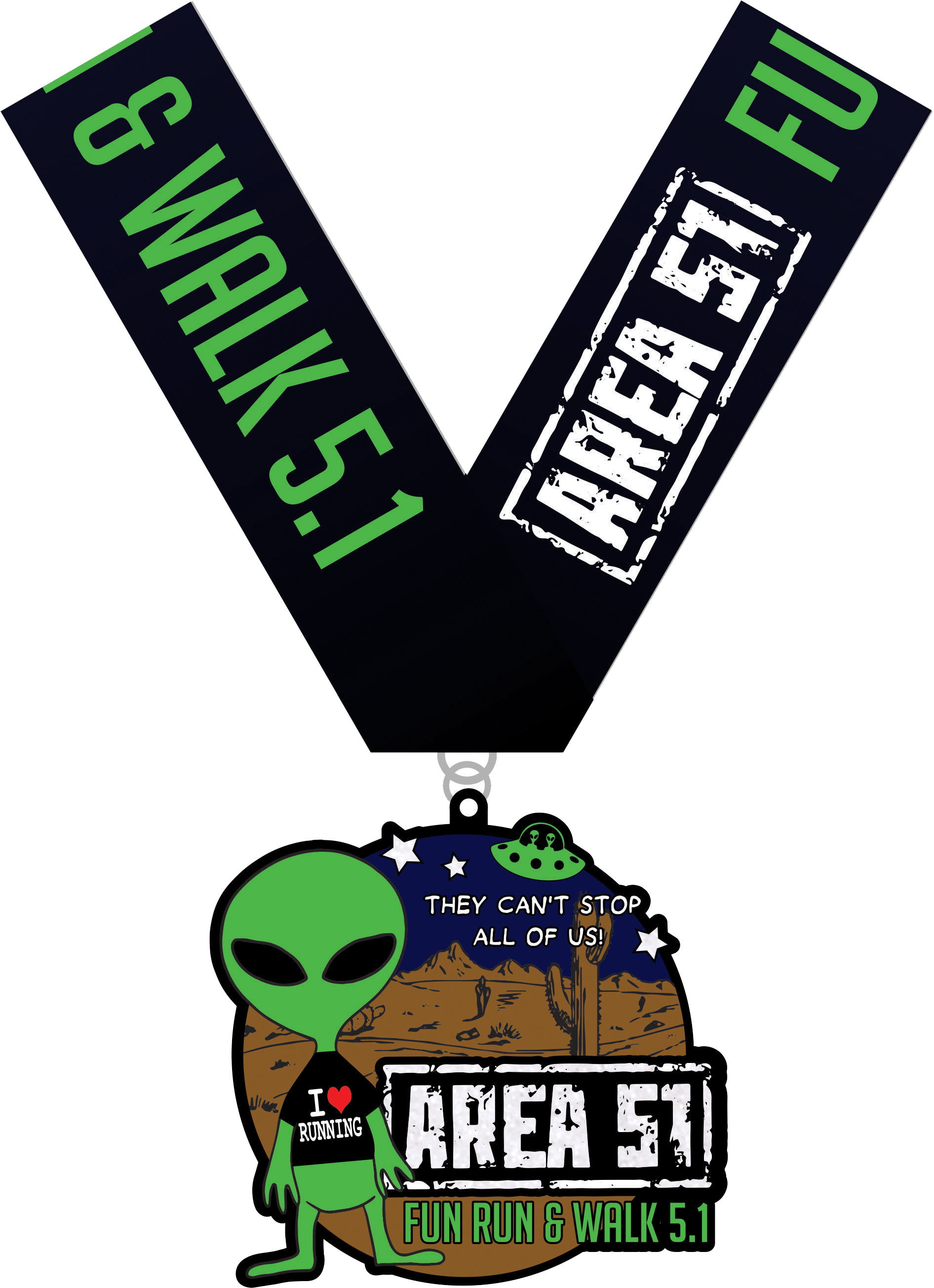 Download Area 51 Fun Run - ClipartKey