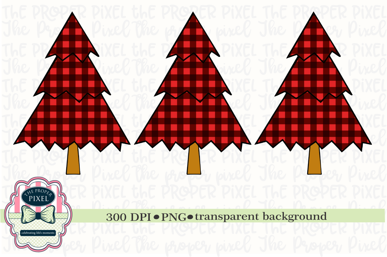 Download Tree Design Buffalo Plaid Christmas Sublimation Printable ...