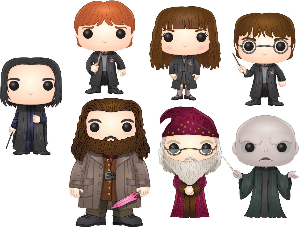 Download Glasses Clipart Harry Potter - Harry Potter Funko Hagrid ...