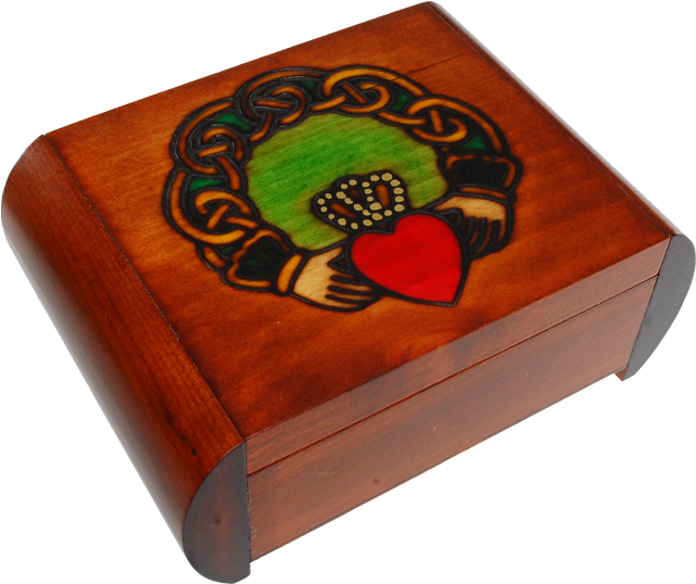Download Claddagh Secret Box - Box - ClipartKey