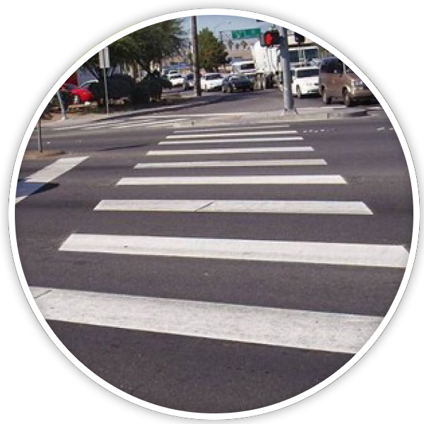 Download Transparent Crosswalk Clipart - Zebra Crossing - ClipartKey