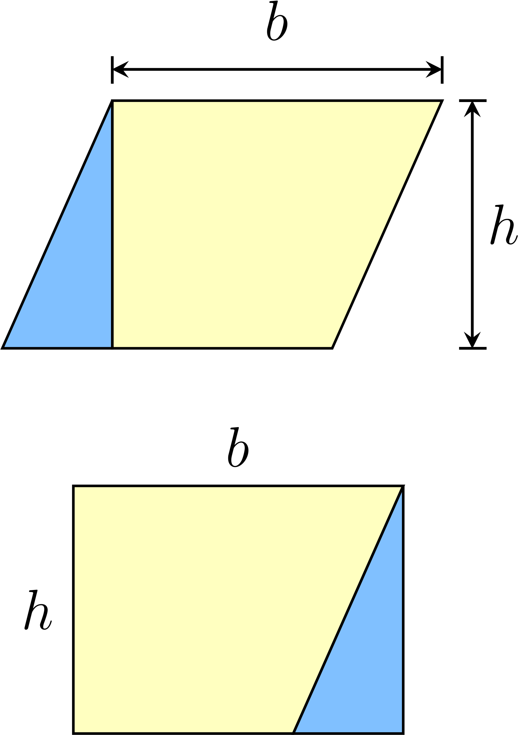 Download Parallelogram And Rhombus - Parallelogram To Rectangle ...