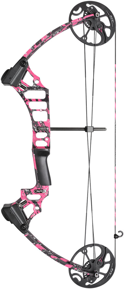 Download Transparent Pink Splash Png - Mission Craze Bow - ClipartKey