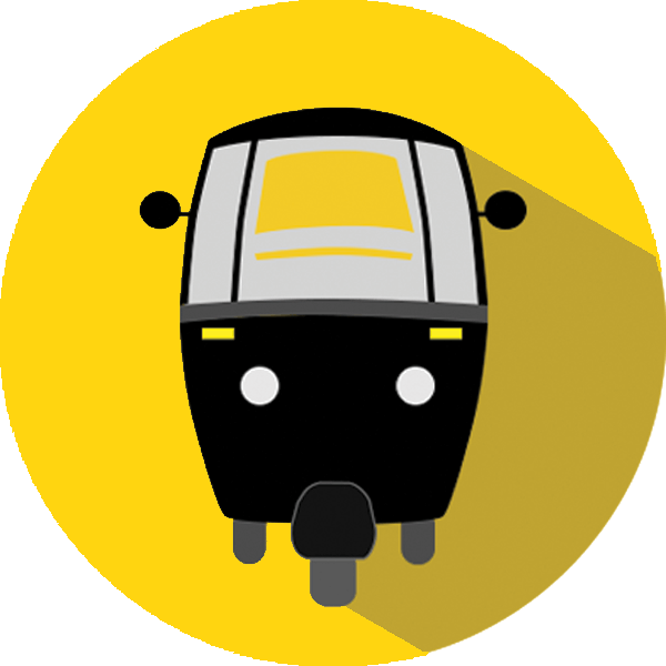 Download Auto - Auto Rickshaw Logo Png - ClipartKey