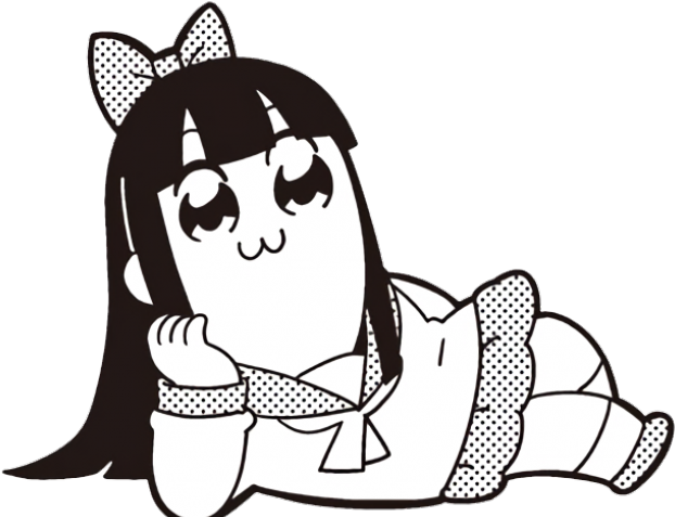 Download Chill Clipart Face - Pop Team Epic Pipimi Manga - ClipartKey