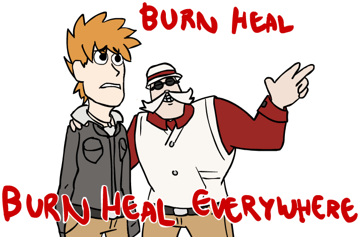 Download Clip Art Sick Burn Meme - Cartoon - ClipartKey