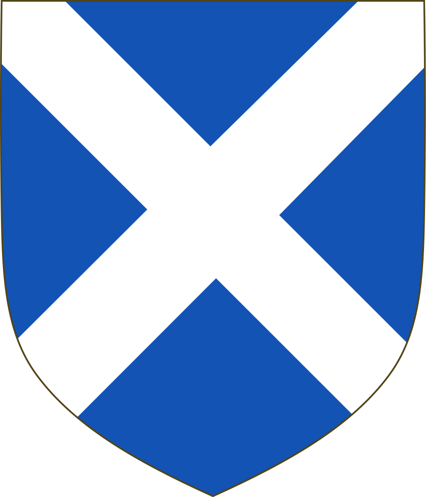 Download Scottish Flag Shield - ClipartKey