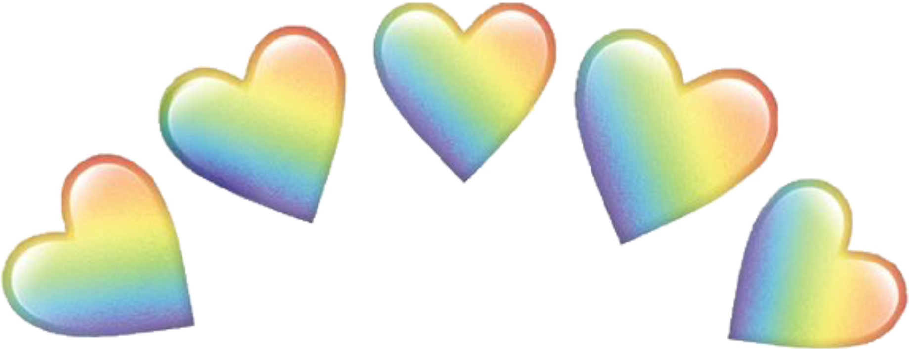 Download Crown Emoji Png -heart Rainbow Emojis Crown Emoji Hearts ...